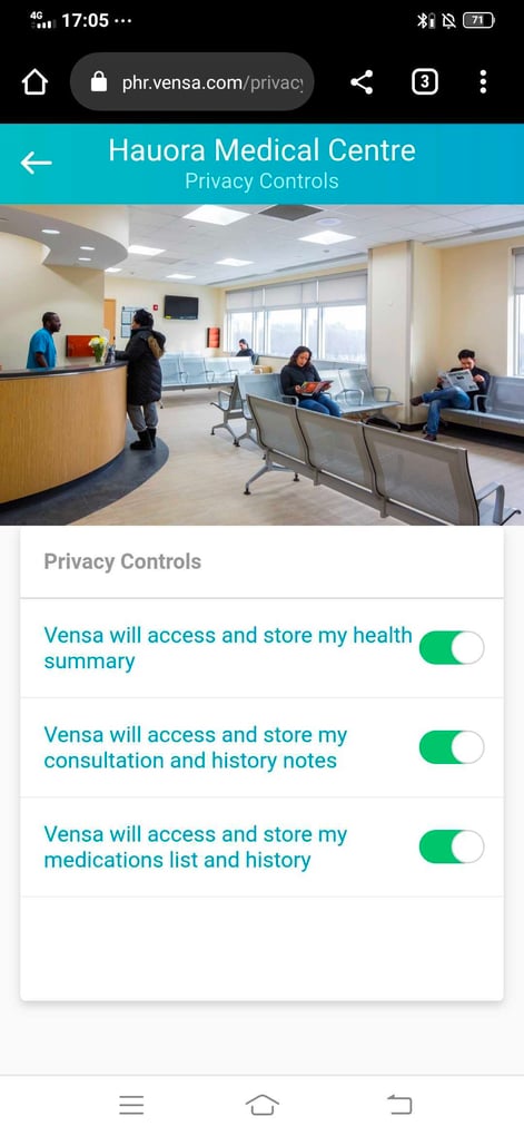 Portal Security and Privacy Settings
